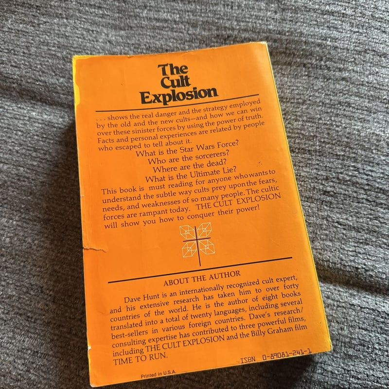 The Cult Explosion by Dave Hunt