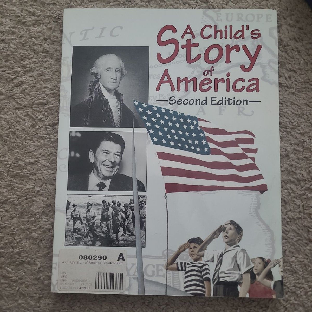 A Child's Story of America by Michael J. McHugh, Charles Morris, Edward ...
