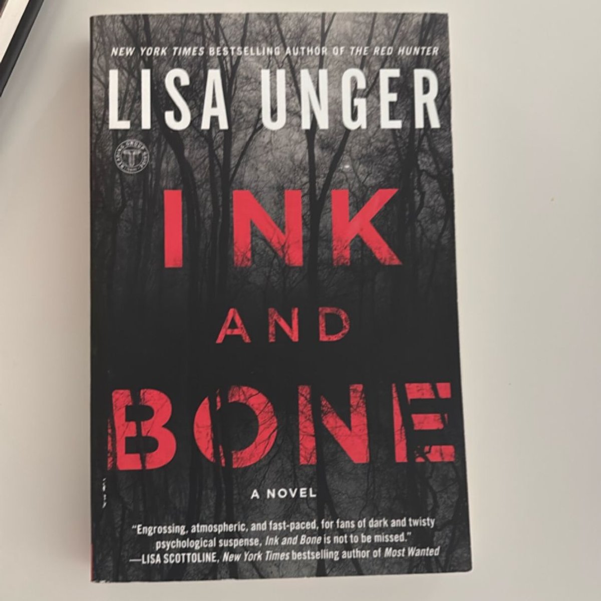 Ink and Bone by Lisa Unger