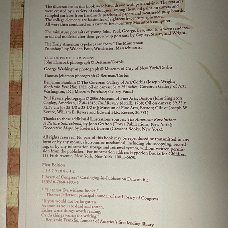 John, Paul, George and Ben by Lane Smith