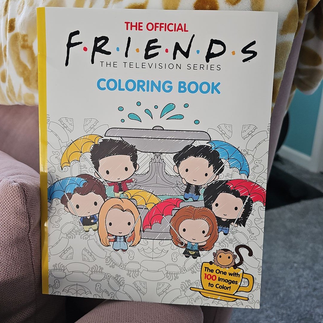 Official Friends Coloring Book (Media Tie-In) by Micol Ostow, Paperback ...