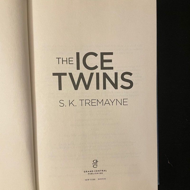 The Ice Twins by S. K. Tremayne, Hardcover | Pangobooks