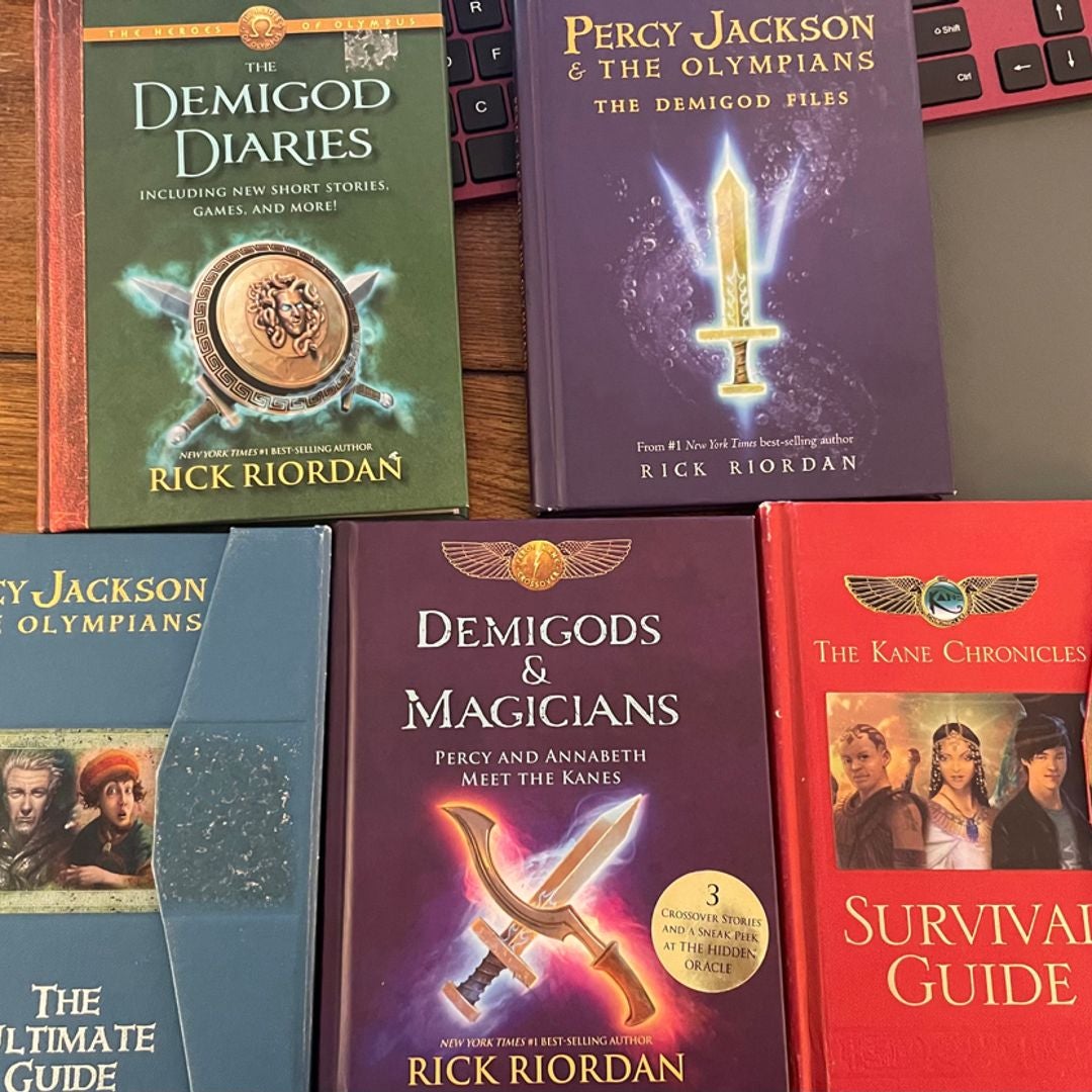 Percy Jackson Companion Books by Rick Riordab, Hardcover | Pangobooks