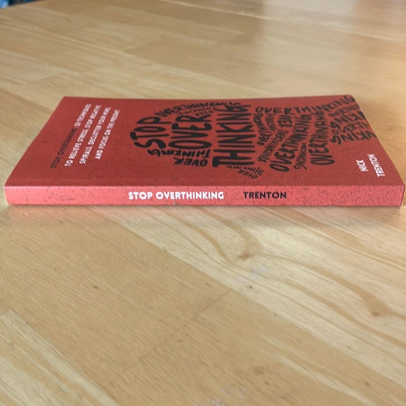 Stop Overthinking: 23 Techniques to Relieve Stress, Stop Negative ...