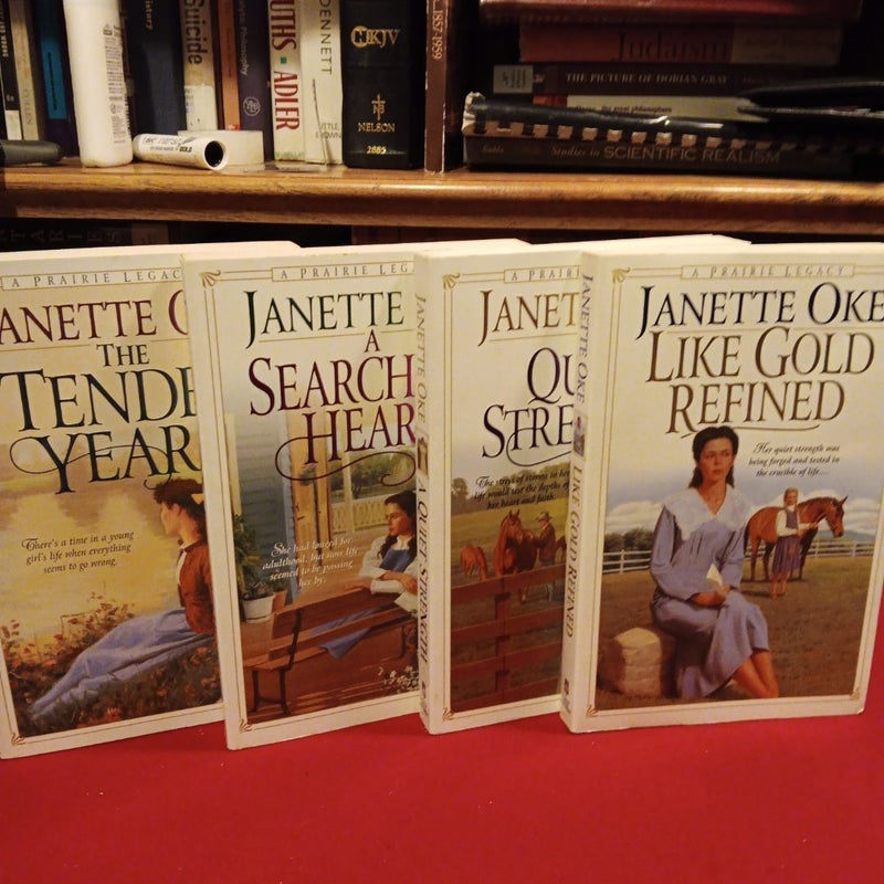 Janette Oke A Prairie Legacy 4 Book Set in slip box by Janette Oke ...
