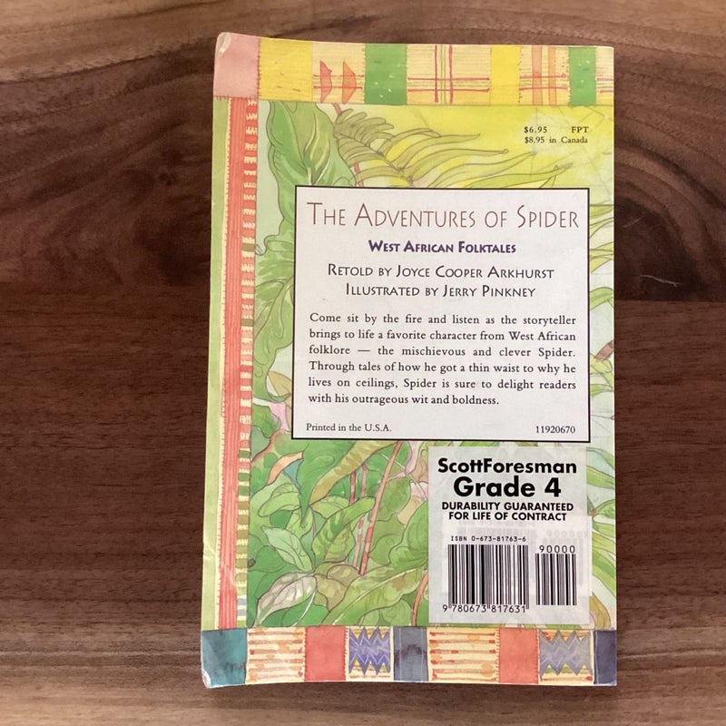 The Adventures of Spider by Joyce Cooper Arkhurst