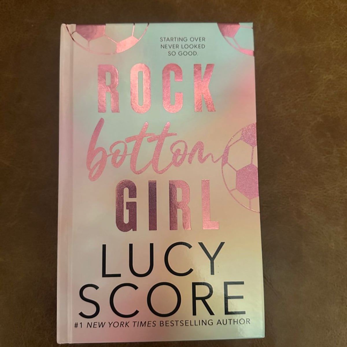 Rock Bottom Girl signed special edition by Lucy Score cover to cover ...