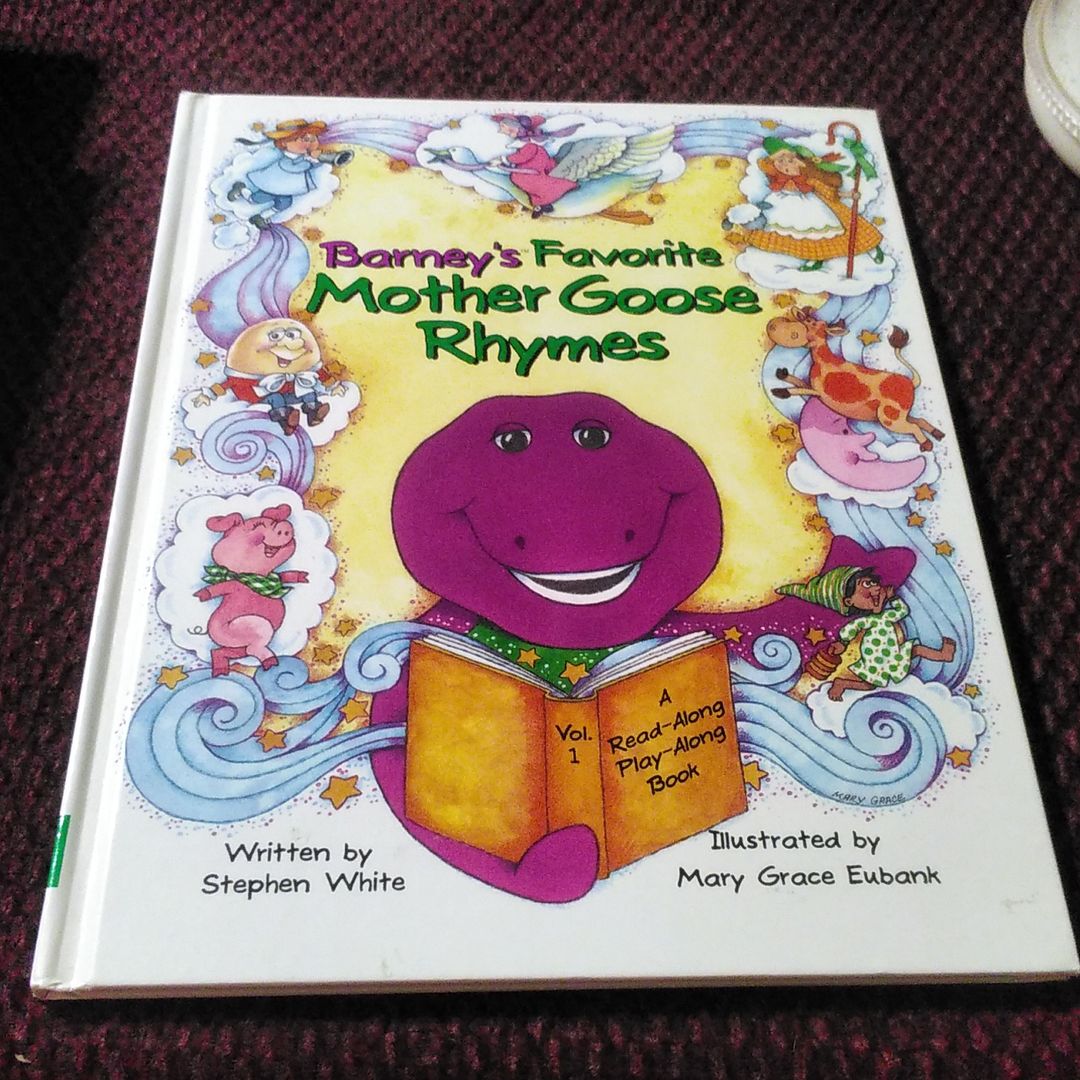 Barney's Favorite Mother Goose Rhymes by Stephen White, Hardcover ...