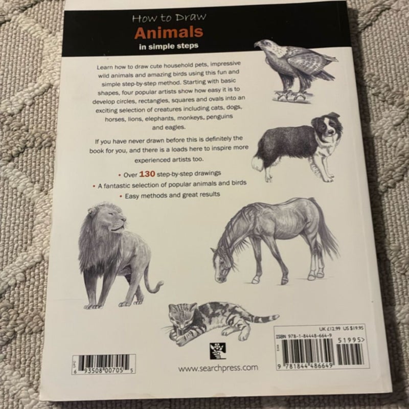 How to Draw Animals in Simple Steps by Eva Dutton, Polly Pinder ...