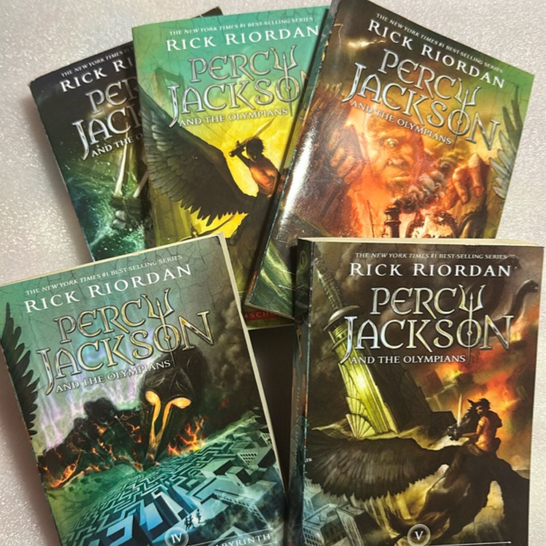 Percy Jackson and the Olympians by Rick Riordan, Paperback | Pangobooks