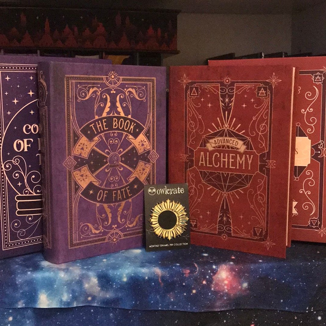 The Book of Fate and Advanced Alchemy *Fairyloot* exclusive hollow ...
