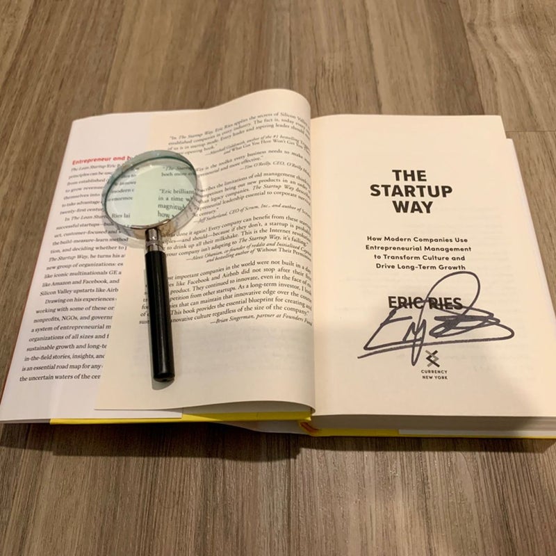 The Startup Way by Eric Ries, Hardcover | Pangobooks