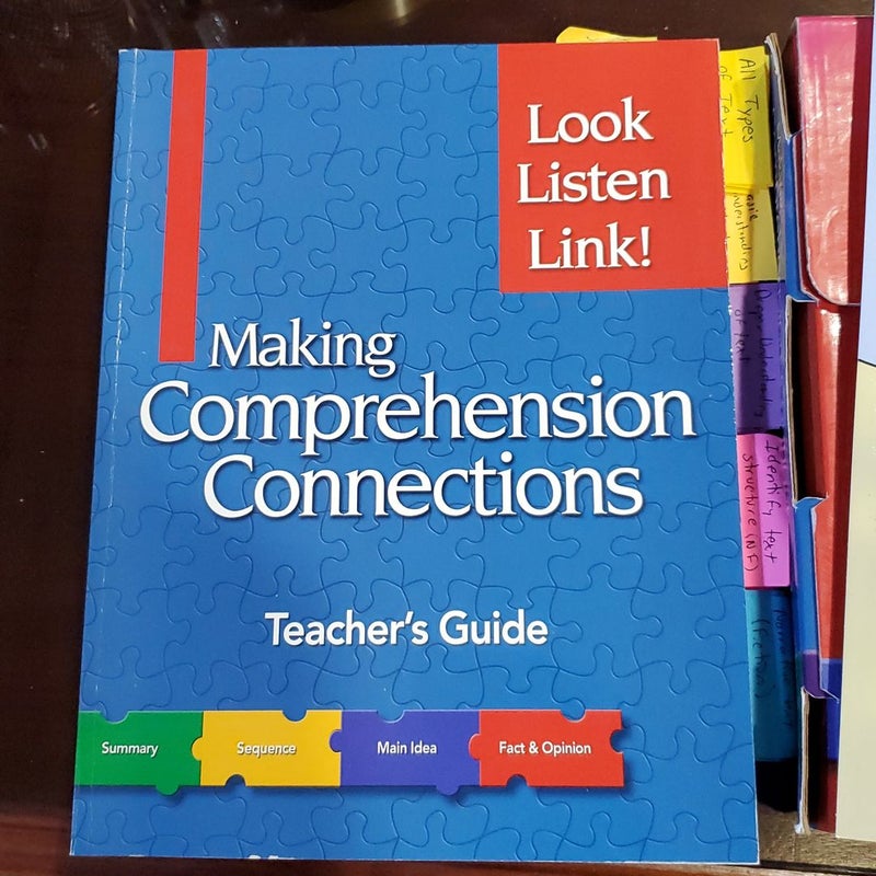 Making Comprehension Connections by Sharon Hull