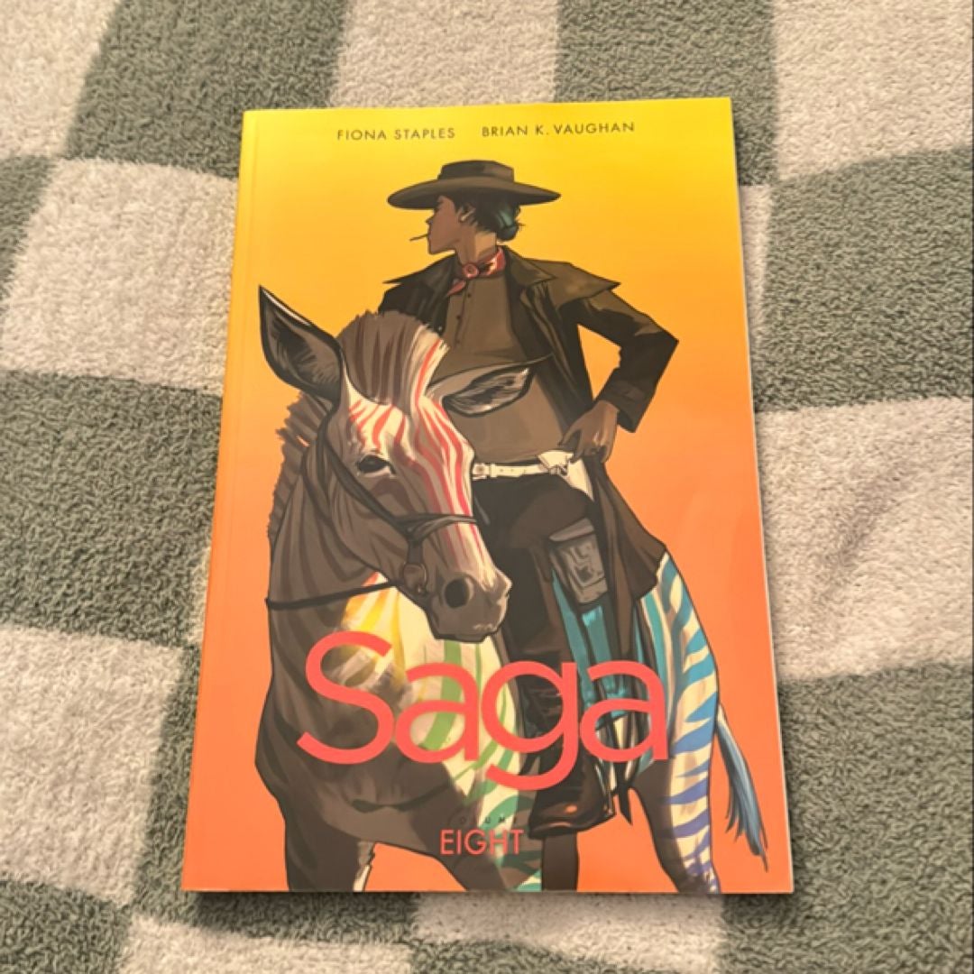 Saga Volume 8 by Brian K. Vaughan, Fiona Staples