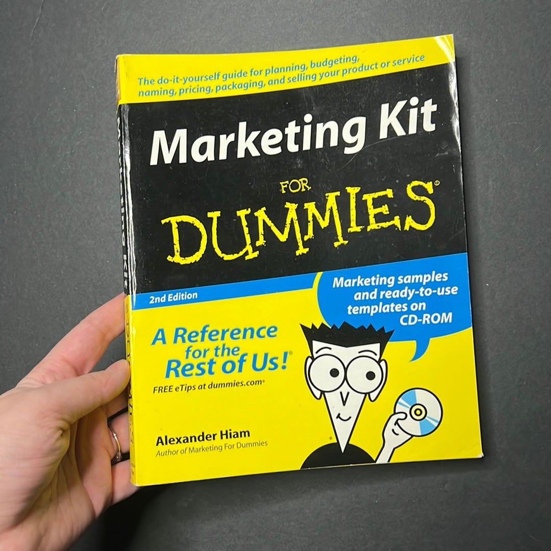 Marketing Kit for Dummies by Alexander Hiam, Paperback | Pangobooks