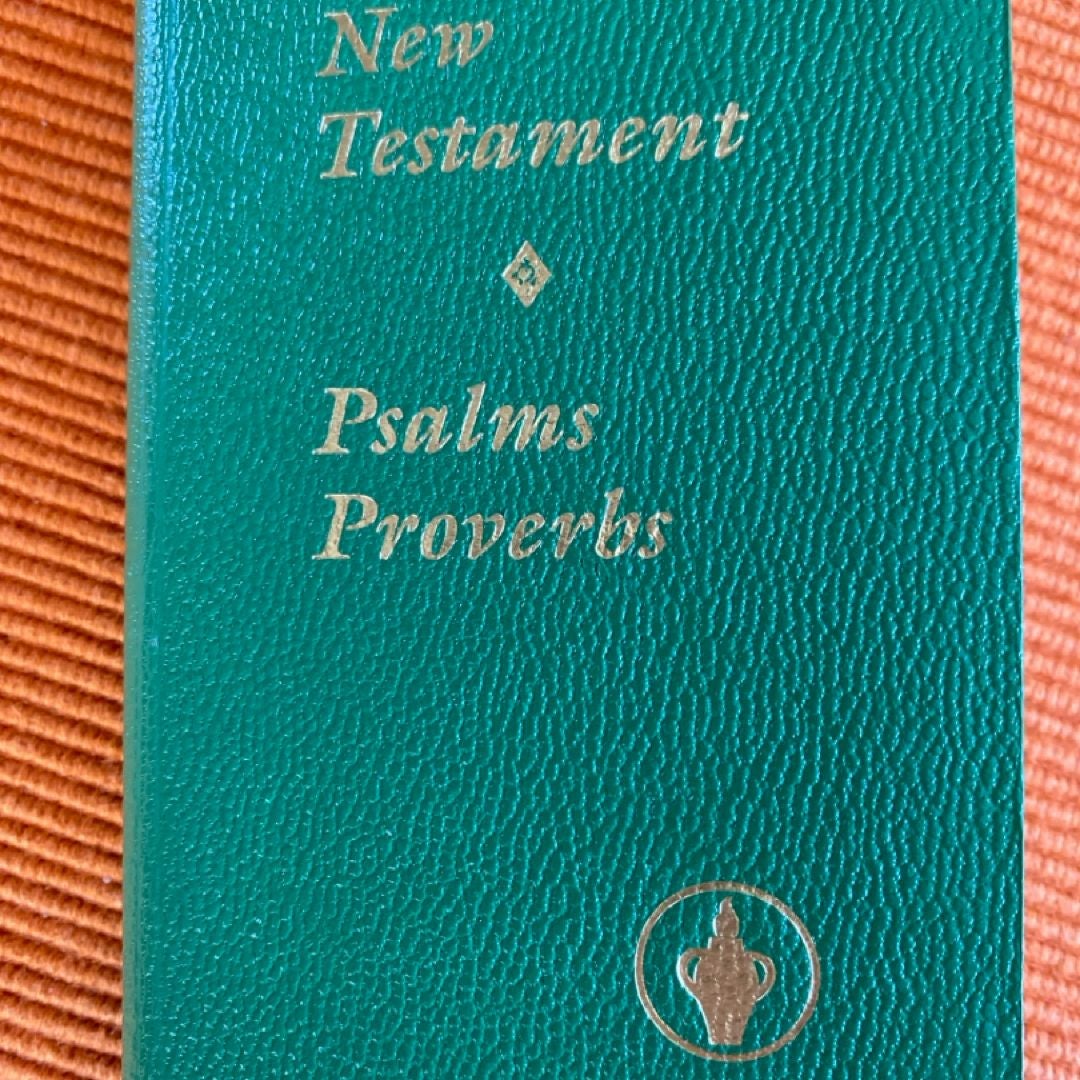 The New Testament Psalms Proverbs Pocket Version Bible by Mixed ...