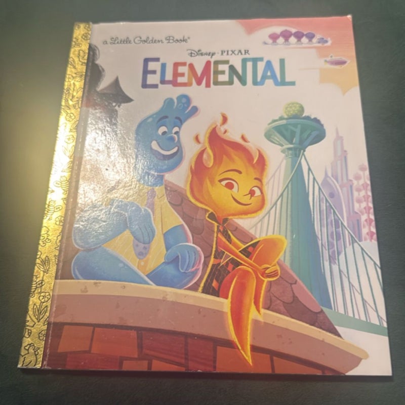 Disney/Pixar Elemental Little Golden Book (Disney/Pixar Elemental) by ...