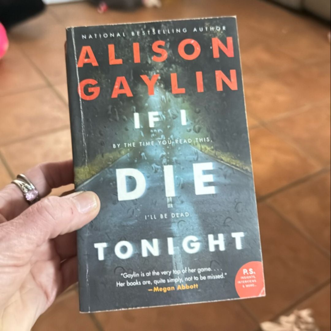 If I Die Tonight by Alison Gaylin, Paperback | Pangobooks