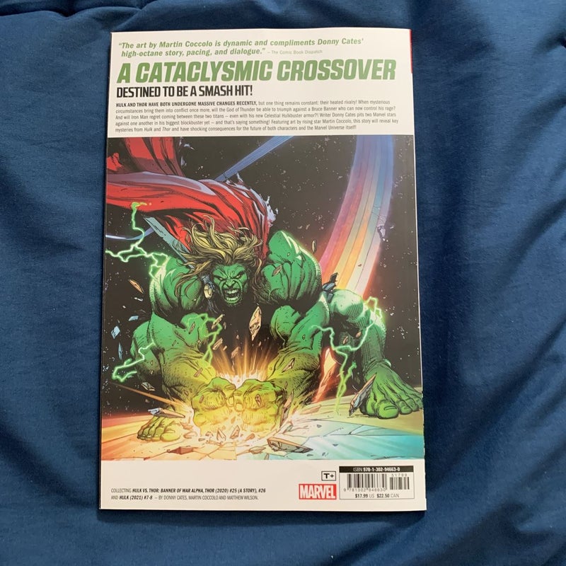 Hulk vs. Thor: Banner of War by Donny Cates, Paperback | Pangobooks