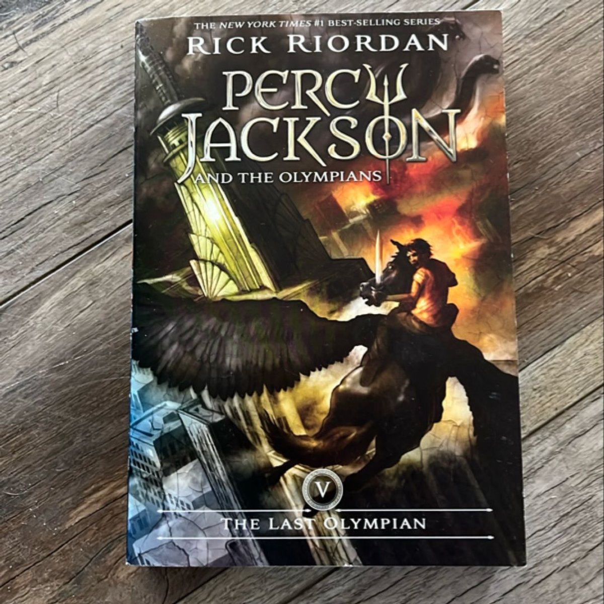The Last Olympian (Percy Jackson and the Olympians, Book Five) by Rick ...