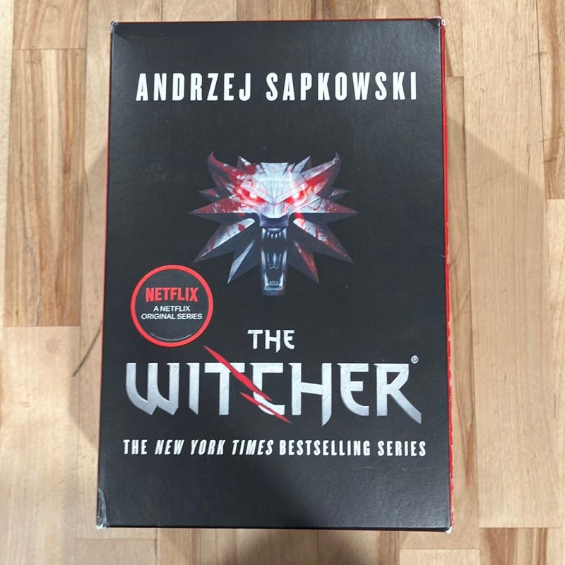 The Witcher Boxed Set: Blood of Elves, the Time of Contempt, Baptism of ...