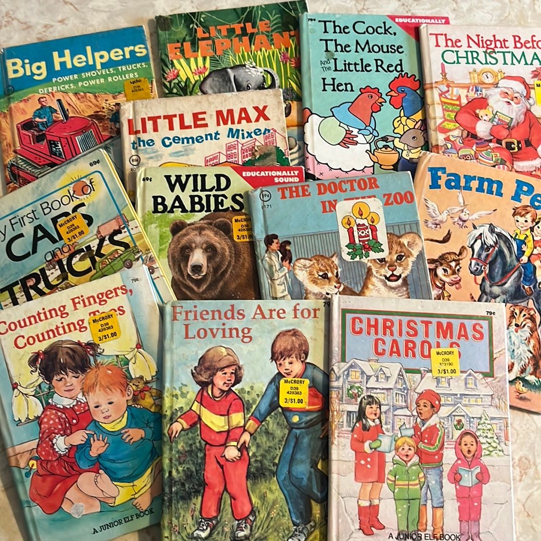 Bundle of 12 vintage Junior Elf books by Junior Elf Books ...
