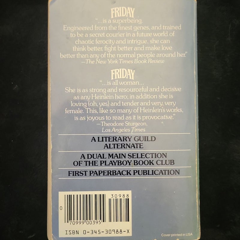 Friday by Robert A. Heinlein, Paperback | Pangobooks