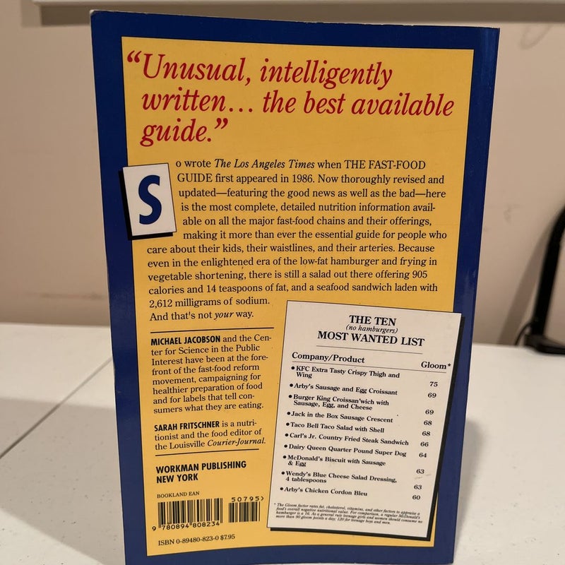 The Fast-Food Guide by Michael F. Jacobson, Paperback | Pangobooks