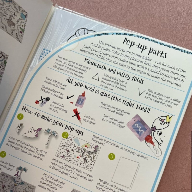 Color & Pop-up Mermaids by Elizabeth Golding