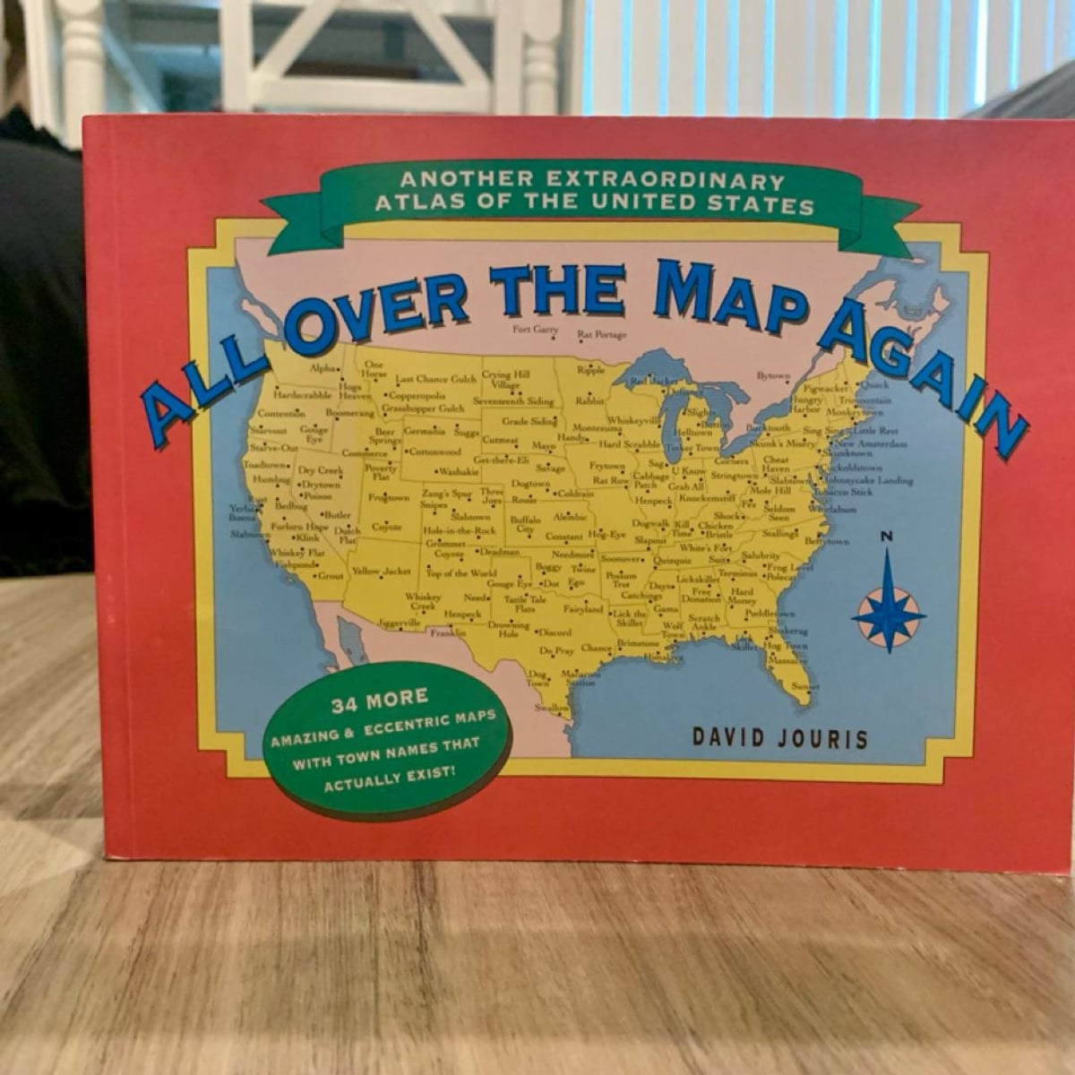 All over the Map Again by David Jouris
