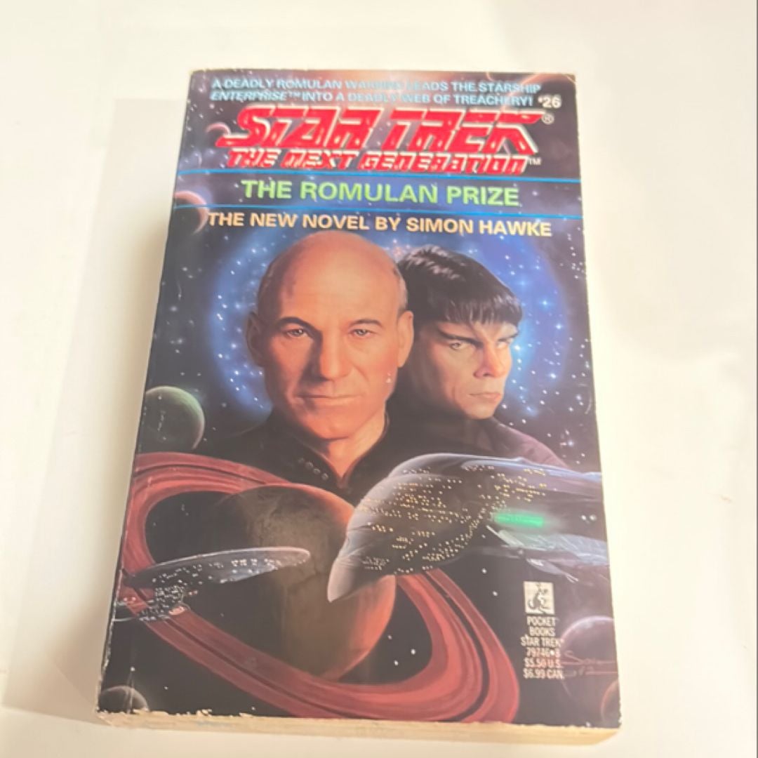 Star Trek the Next Generation The Romulan Prize by Simon Hawke ...