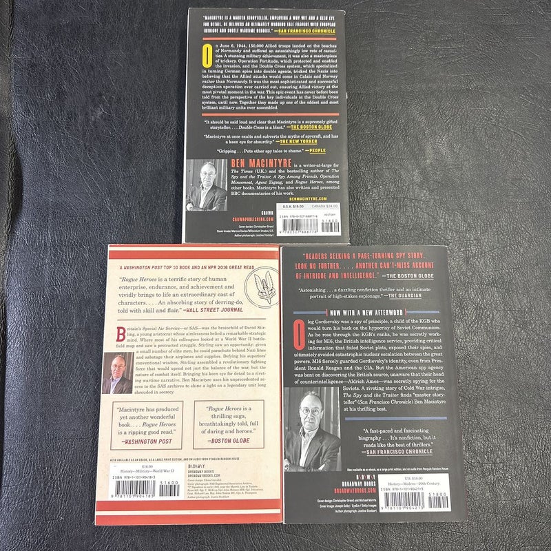 Ben Macintyre 3 Paperback Bundle by Ben Macintyre, Paperback | Pangobooks