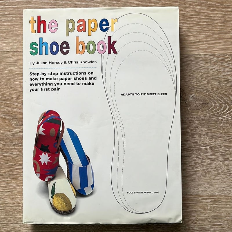 Paper Shoe Book by Julian Horsey, Hardcover | Pangobooks