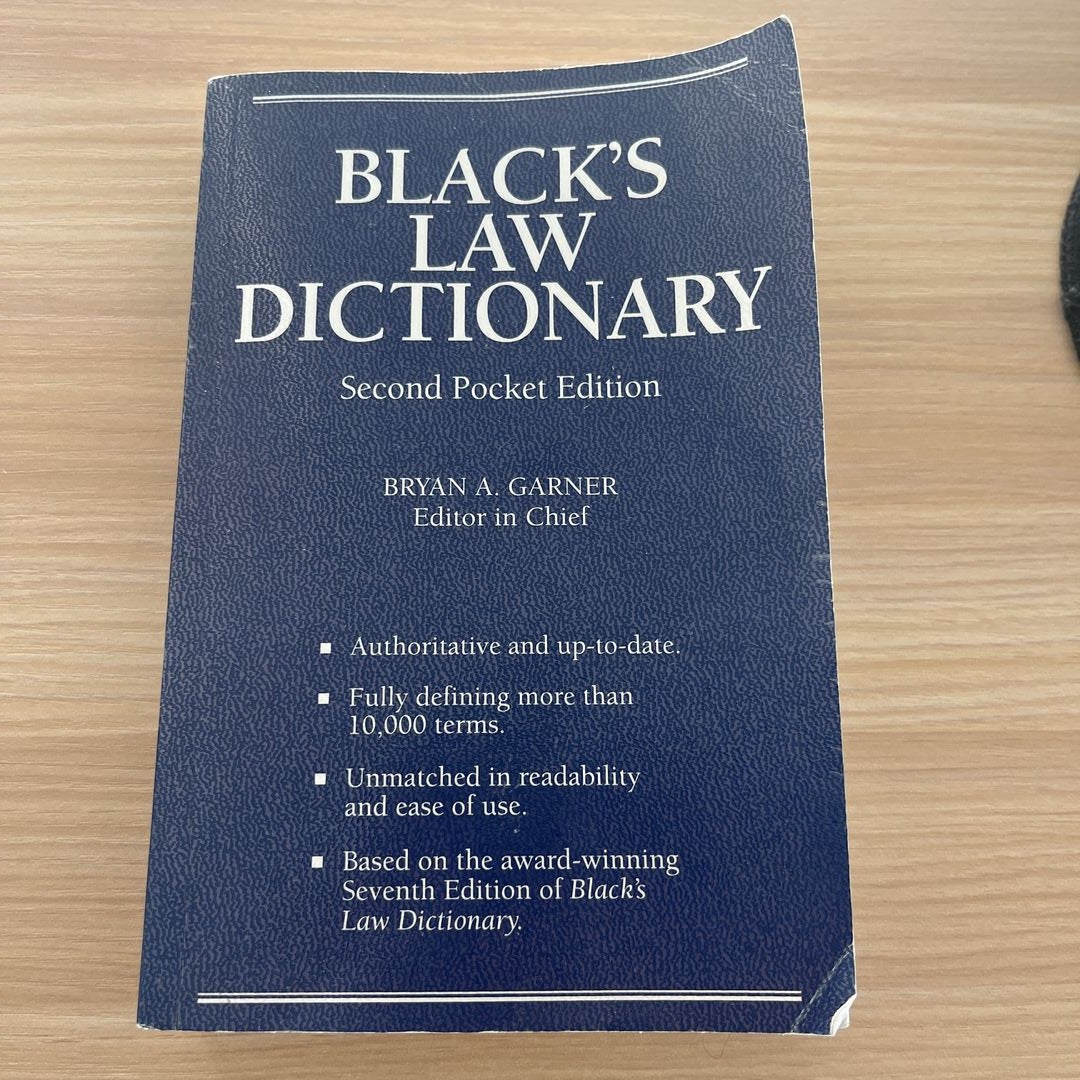 Black's Law Dictionary by Bryan A. Garner