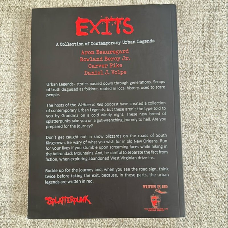 Exits - collection of contemporary urban legends by Aron Beauregard ...