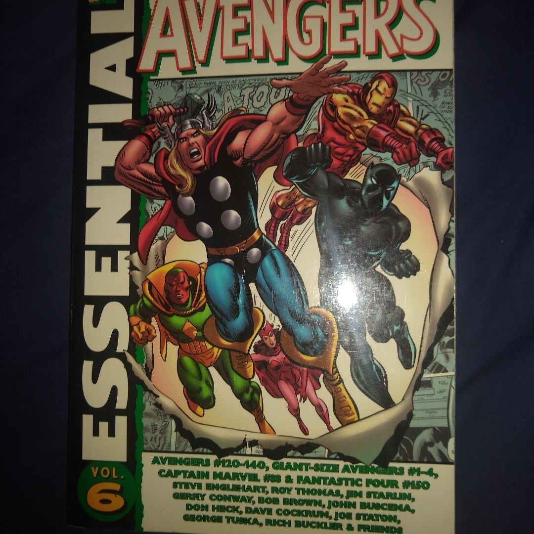Essential Avengers by Steve Englehart, Jim Starlin, Joe Staton, Tom ...