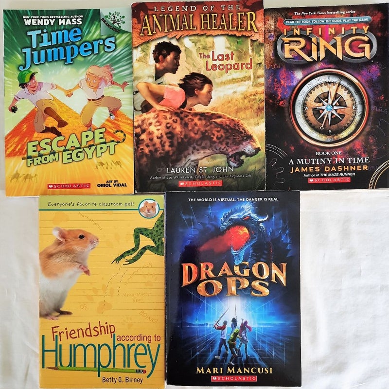 BUNDLE Dragon Ops, Escape From Egypt, The Last Leopard, A Mutiny in ...