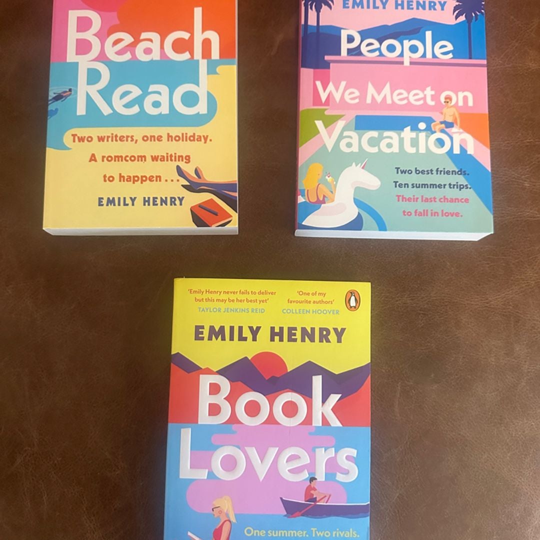 Emily Henry uk set beach read book lovers people we meet on vacation by ...