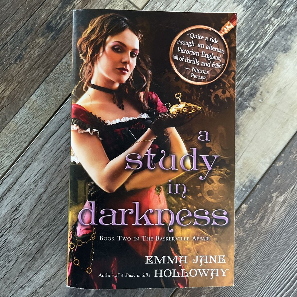 A Study in Darkness by Emma Jane Holloway