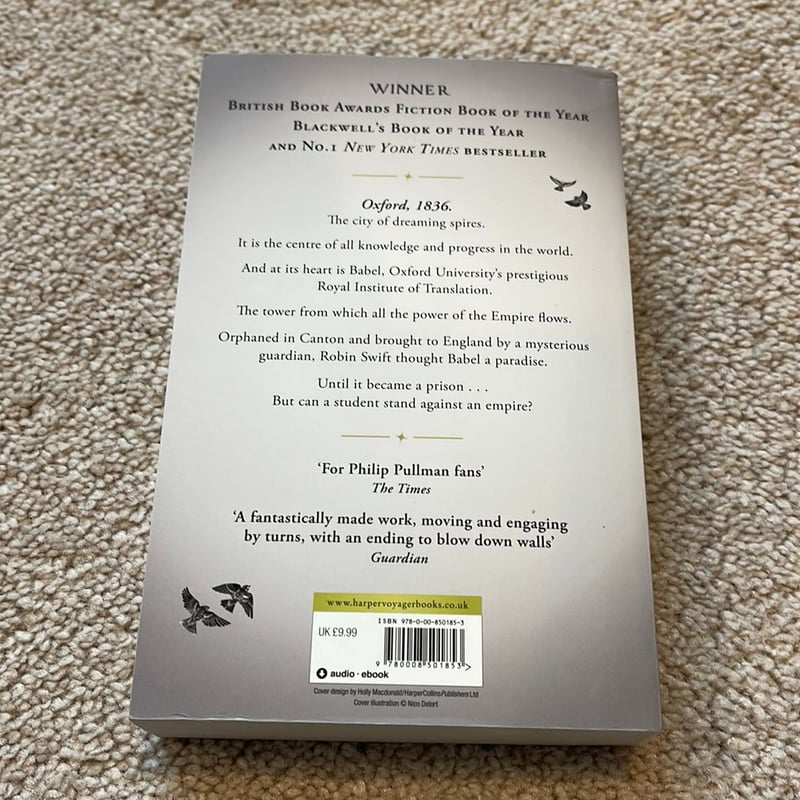 Babel *Waterstones Exclusive* by R. F. Kuang, Paperback | Pangobooks