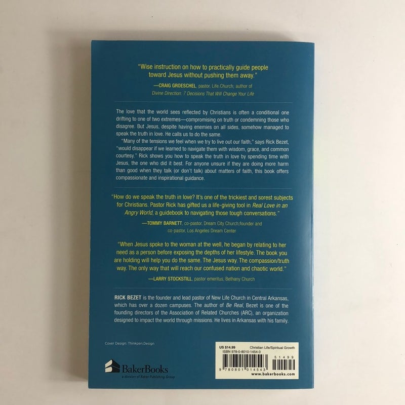 Real Love in an Angry World by Rick Bezet, Chris Hodges