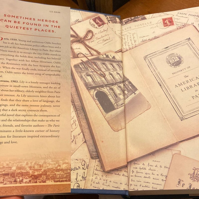 The Paris Library by Janet Skeslien Charles, Hardcover | Pangobooks