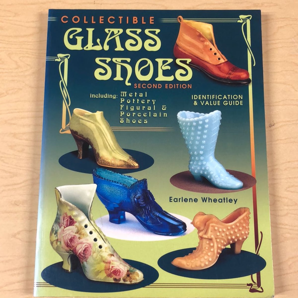 Collectible Glass Shoes by Earlene Wheatley