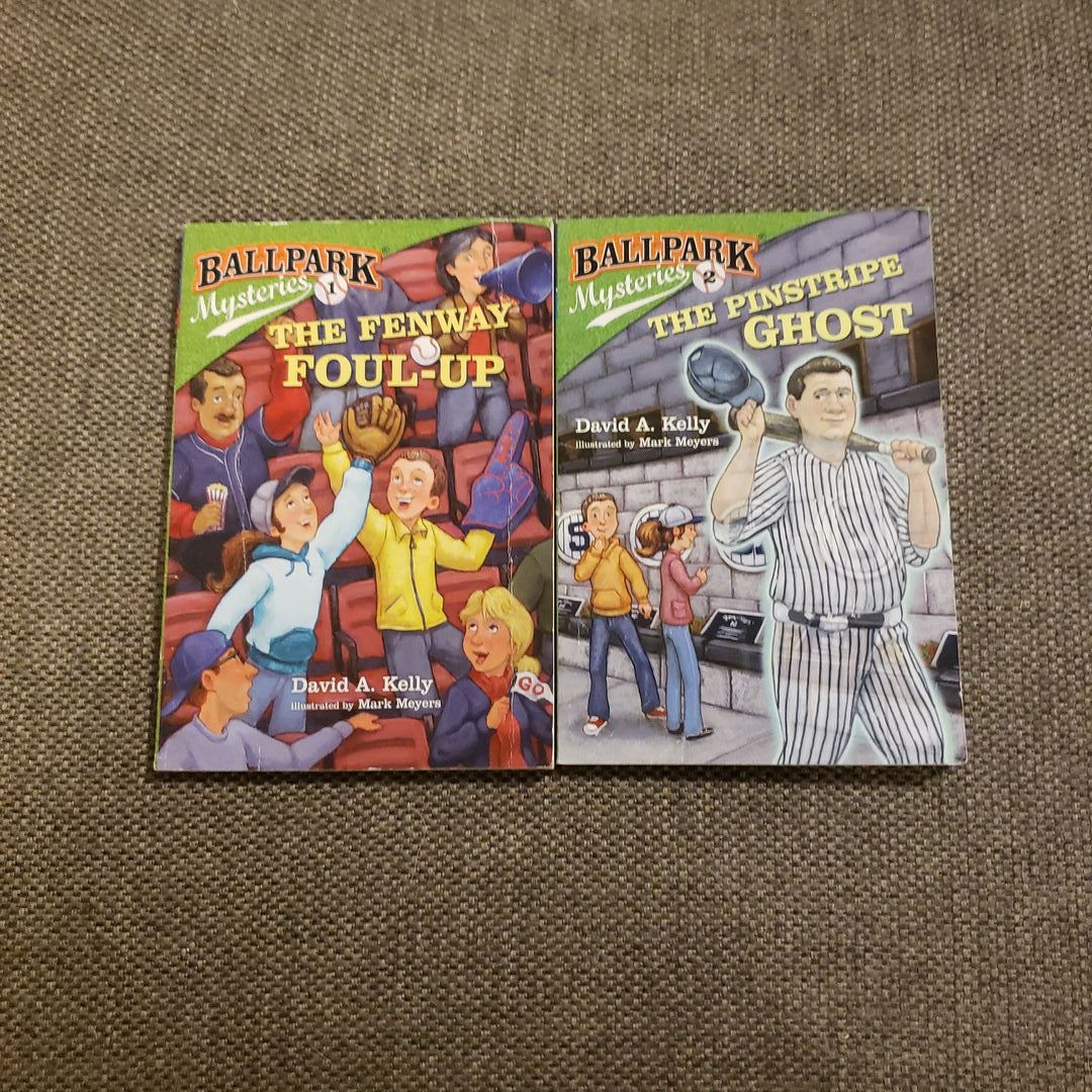 Ballpark Mysteries #1: the Fenway Foul-Up by David A. Kelly