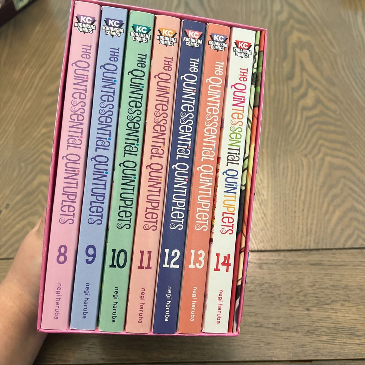 The Quintessential Quintuplets Part 2 Manga Box Set by Negi Haruba