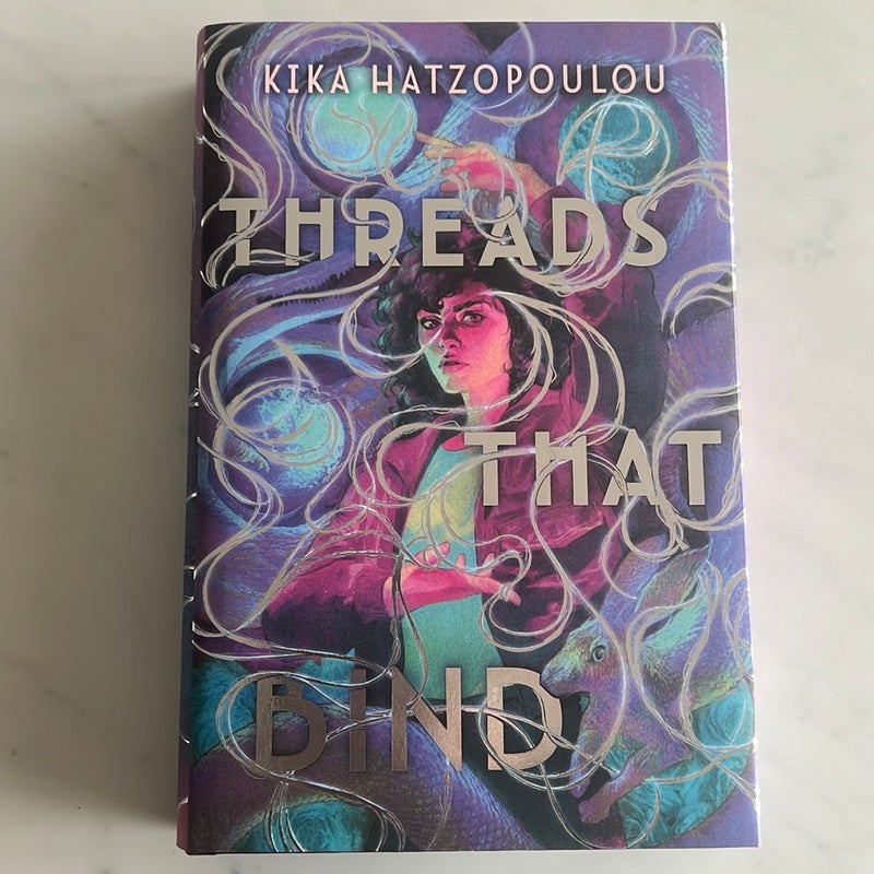 Threads That Bind by Kika Hatzopoulou, Hardcover | Pangobooks