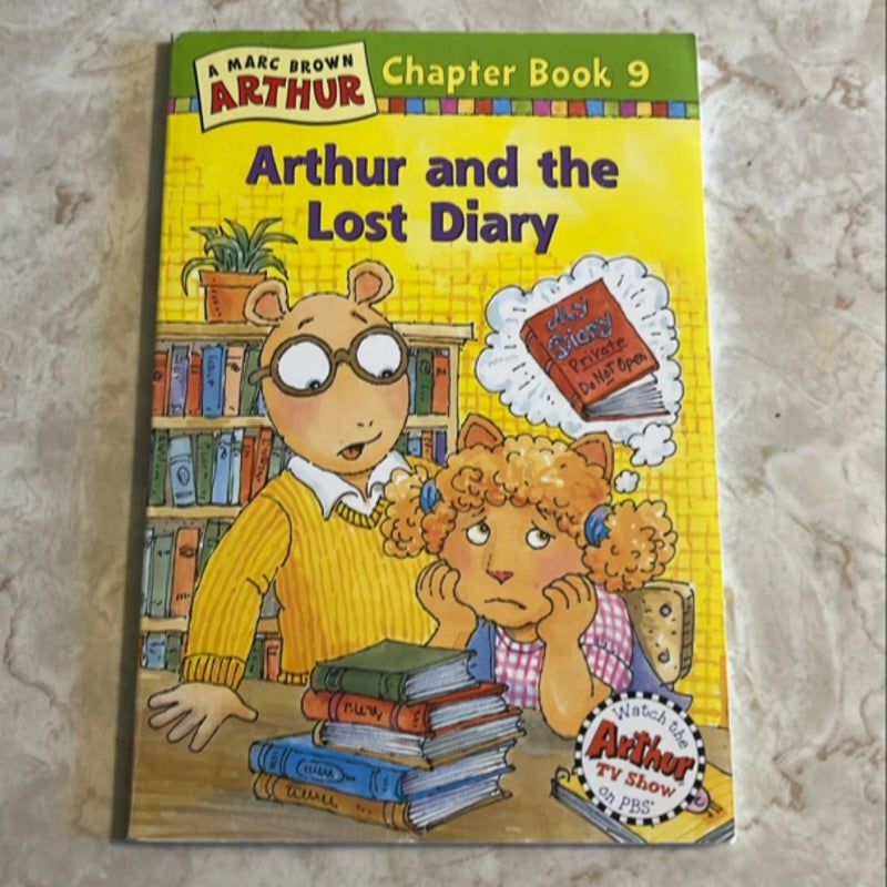 Arthur and the Lost Diary by Marc Brown, Stephen Krensky