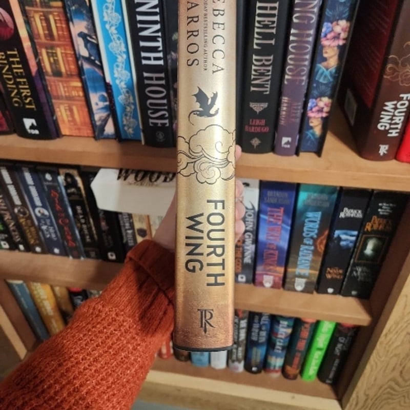 First Edition Fourth Wing by Rebecca Yarros , Hardcover | Pangobooks