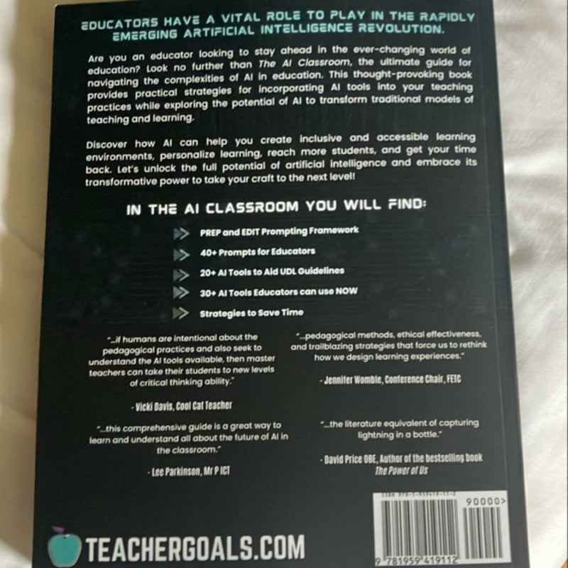 The AI Classroom by Dan Fitzpatrick, Amanda Fox, Brad Weinstein
