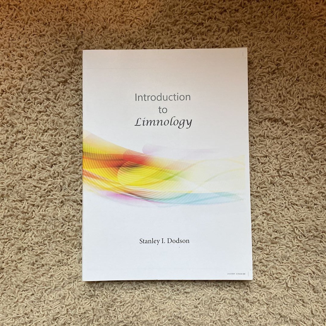 introduction to Limnology by Stanley I. Dodson, Paperback | Pangobooks